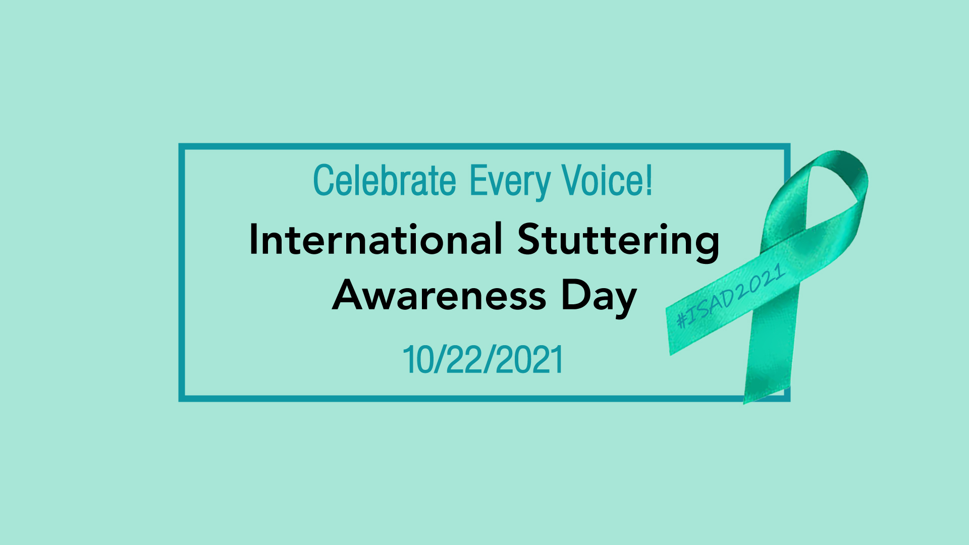 International Stuttering Awareness Day 2021 SAY The Stuttering International Stuttering Awareness Day 2021 SAY The Stuttering